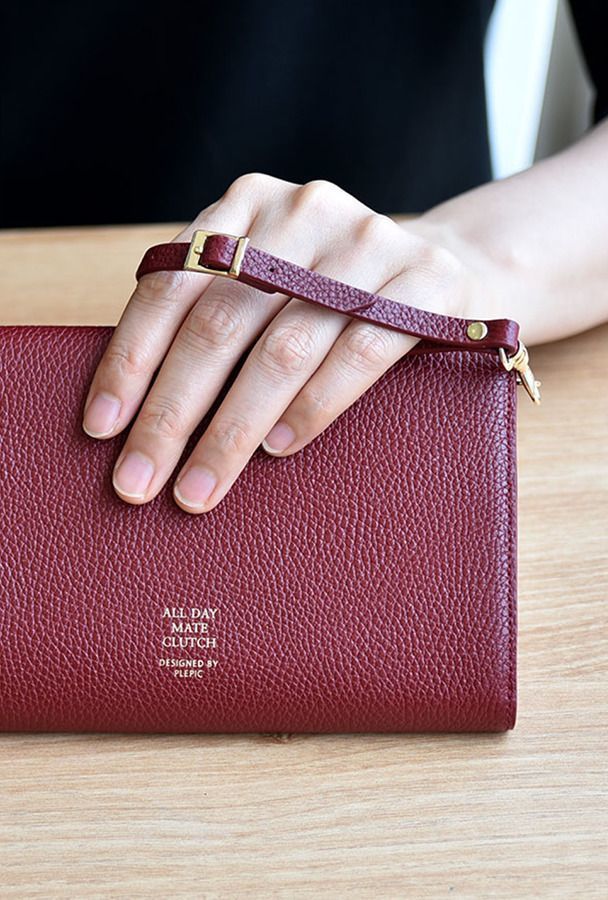 MochiThings: Genuine Leather Card Wallet Strap