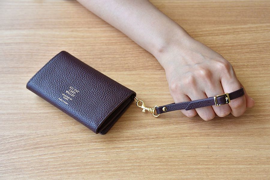 MochiThings: Genuine Leather Card Wallet Strap