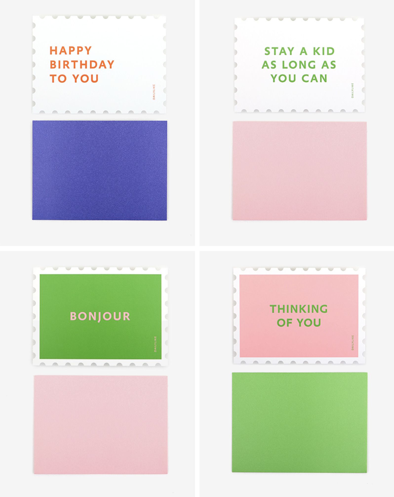 MochiThings: Stamp Message Card