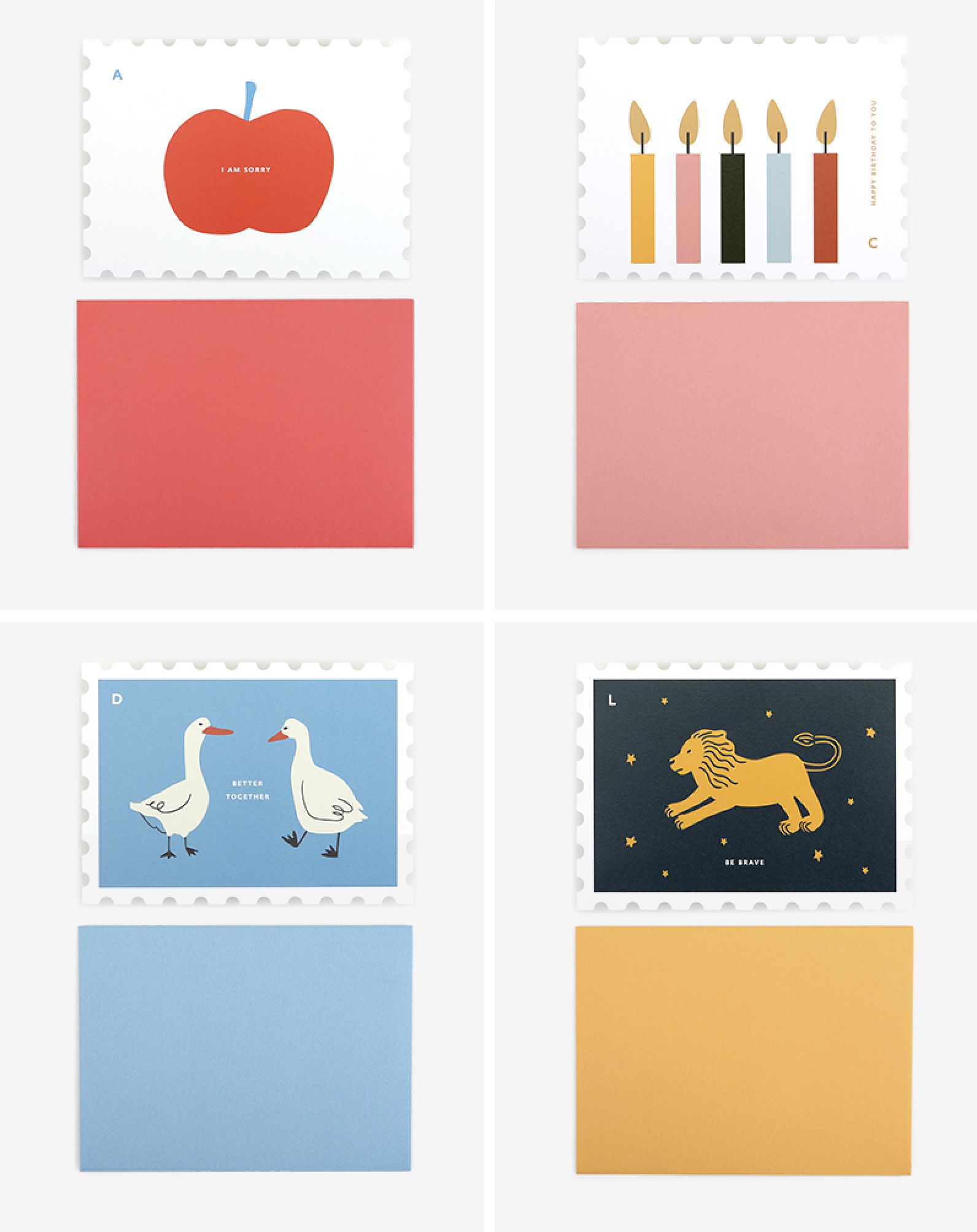 MochiThings: Stamp Message Card
