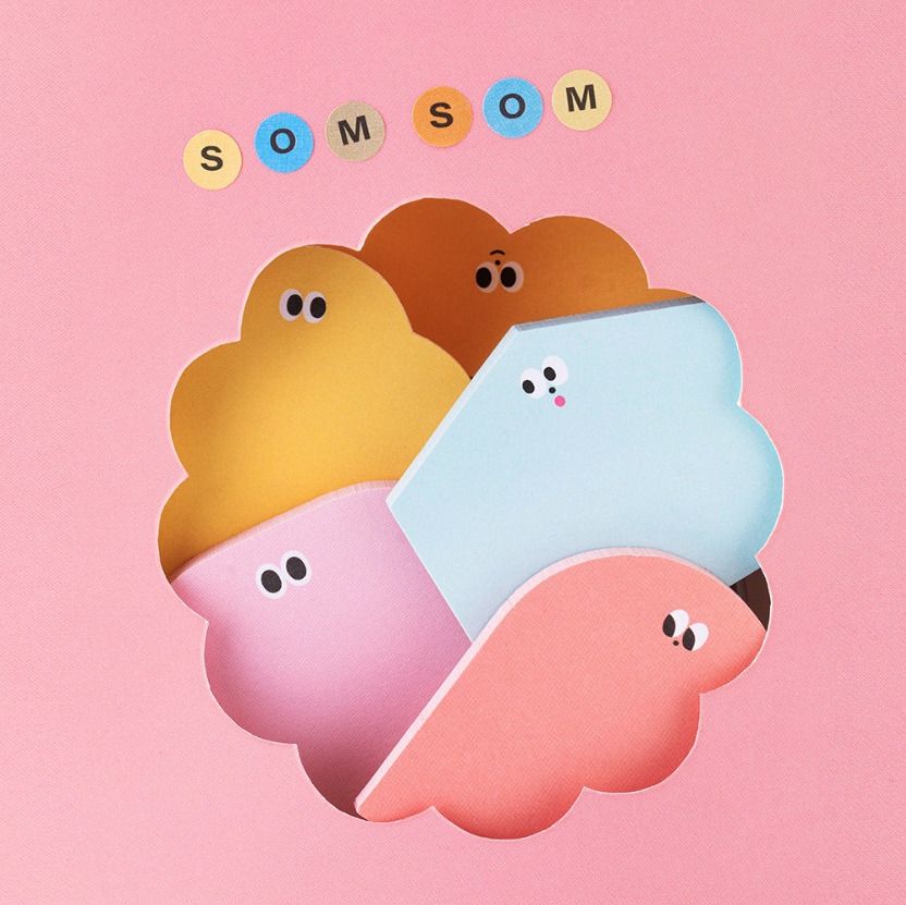 MochiThings: Small SOM SOM Sticky Note