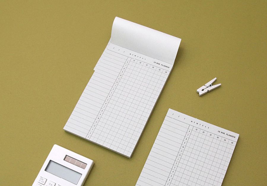 MochiThings: 10 Minute Planning Notepad