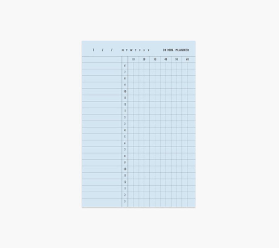 MochiThings: 10 Minute Planning Notepad