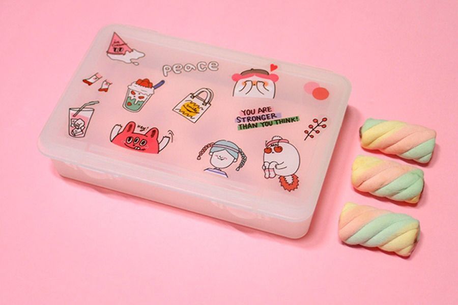 MochiThings: Pompon Drawing Sticker Set