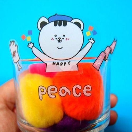 MochiThings: Pompon Drawing Sticker Set