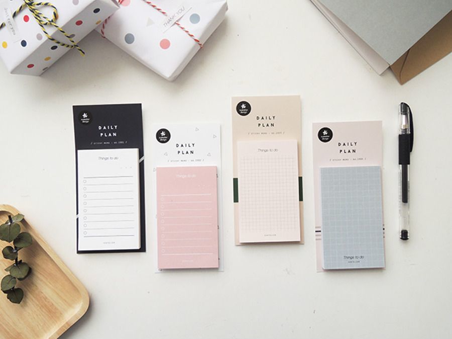 MochiThings: Daily Plan Sticky Note v4