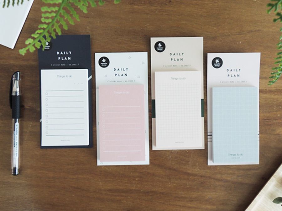 MochiThings: Daily Plan Sticky Note v4