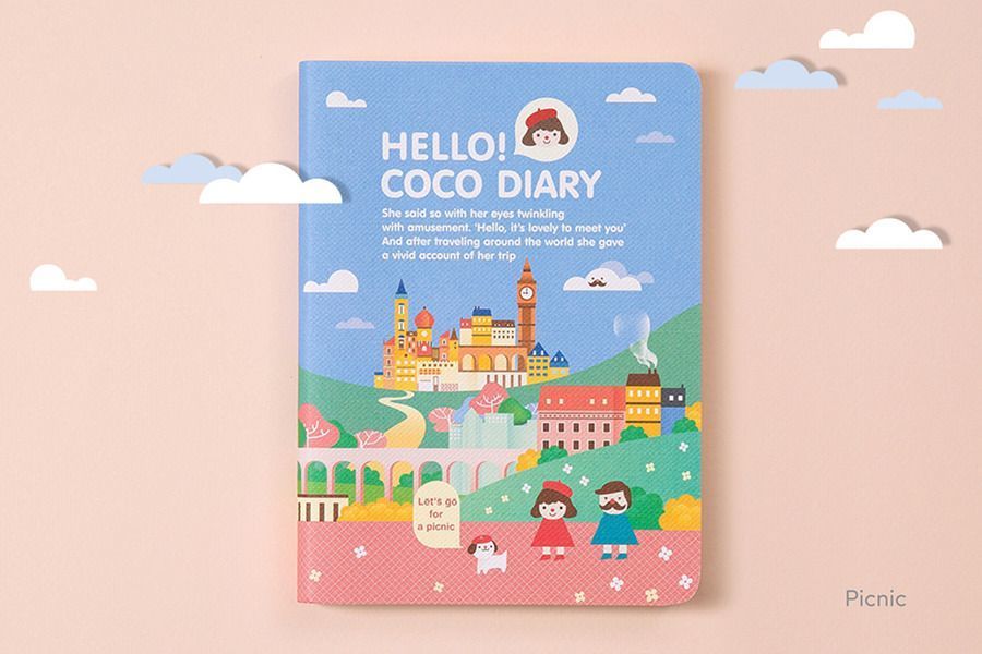 MochiThings: 2019 Hello Coco Diary Planner