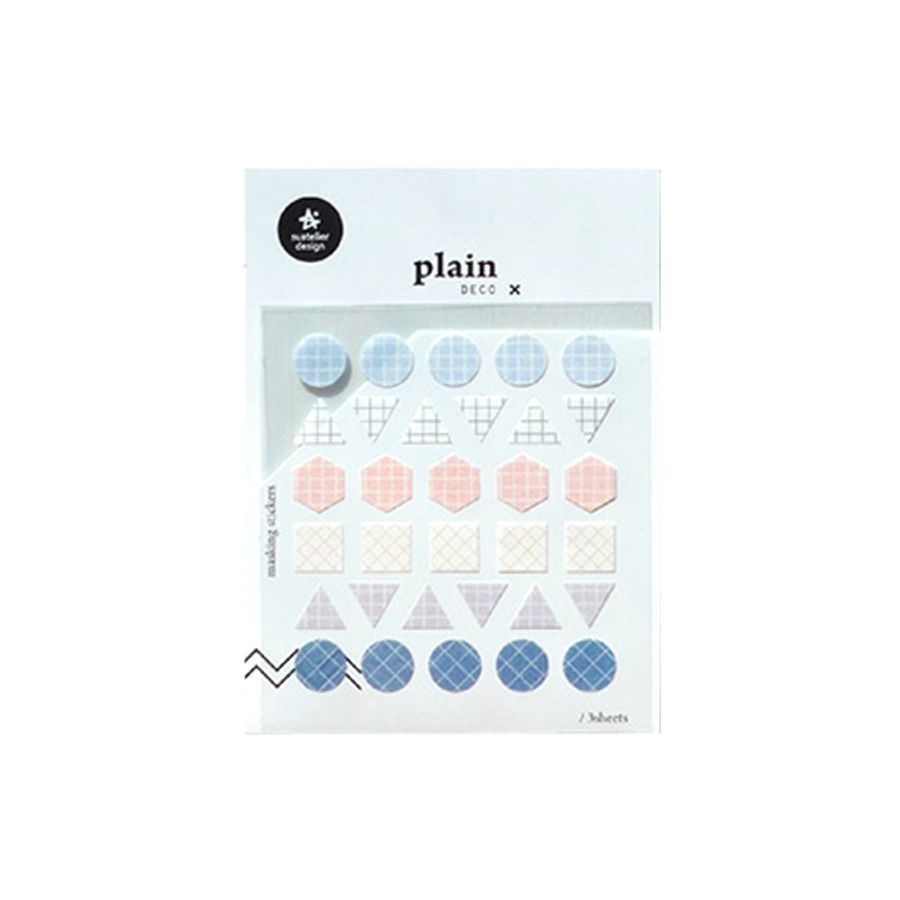 MochiThings: Plain Deco Sticker v7
