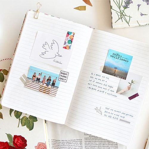 MochiThings: Florence A5 Hardcover Lined Notebook