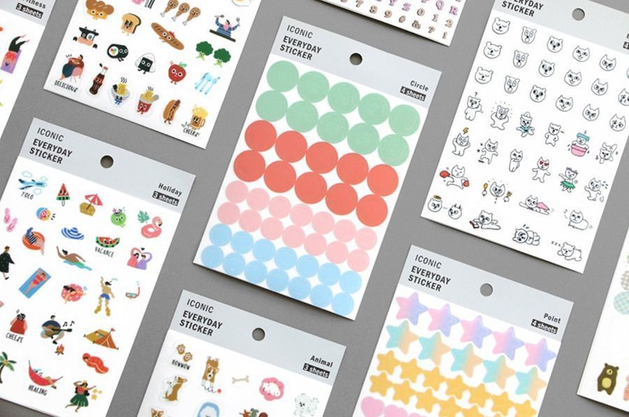 MochiThings: Iconic Themed Deco Sticker Set