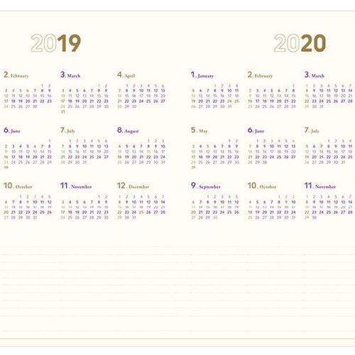 MochiThings: 2019 Large Slim & Wide Weekly Planner