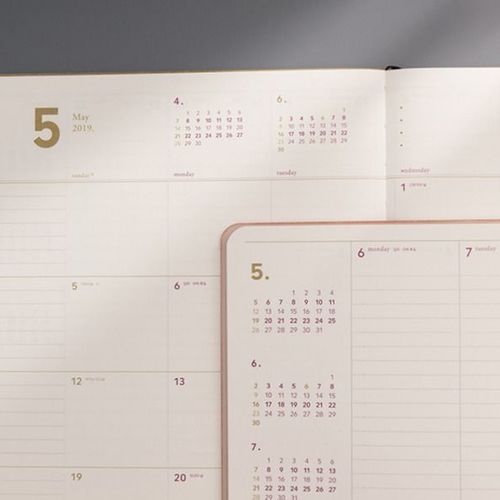 MochiThings: 2019 Large Slim & Wide Weekly Planner