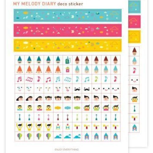 MochiThings: My Melody Deco Sticker Set