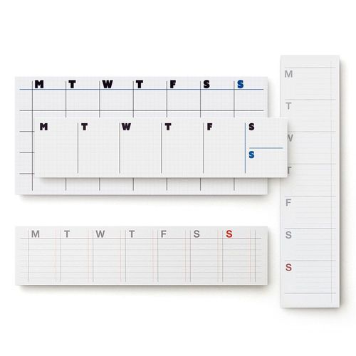 MochiThings: Weekly Schedule Sticky Note