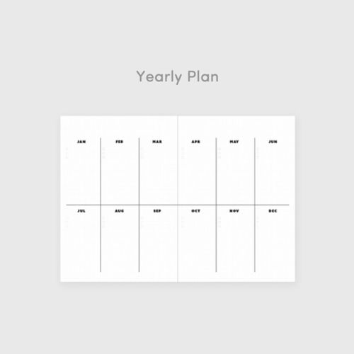 MochiThings: Grid Plan Weekly Journal