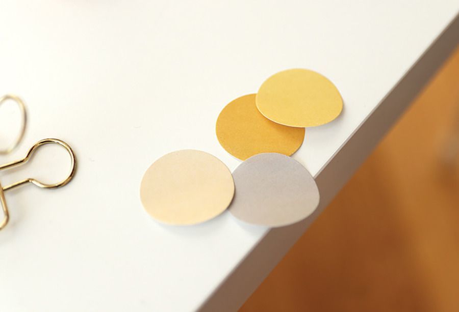 MochiThings: Mini Round Sticky Note Set