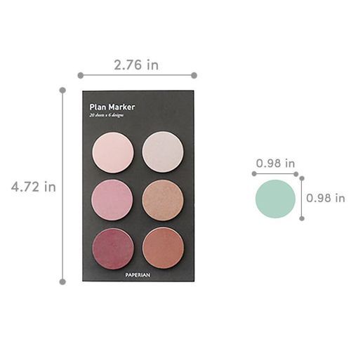 Mini Round Sticky Note Set | mochithings