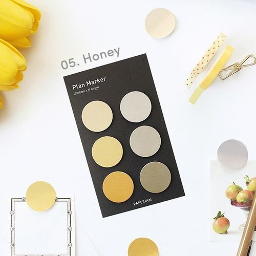 Mini Round Sticky Note Set | mochithings