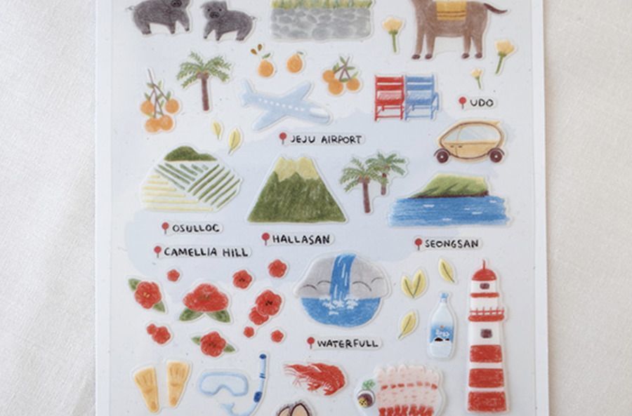 MochiThings: Jeju Deco Sticker