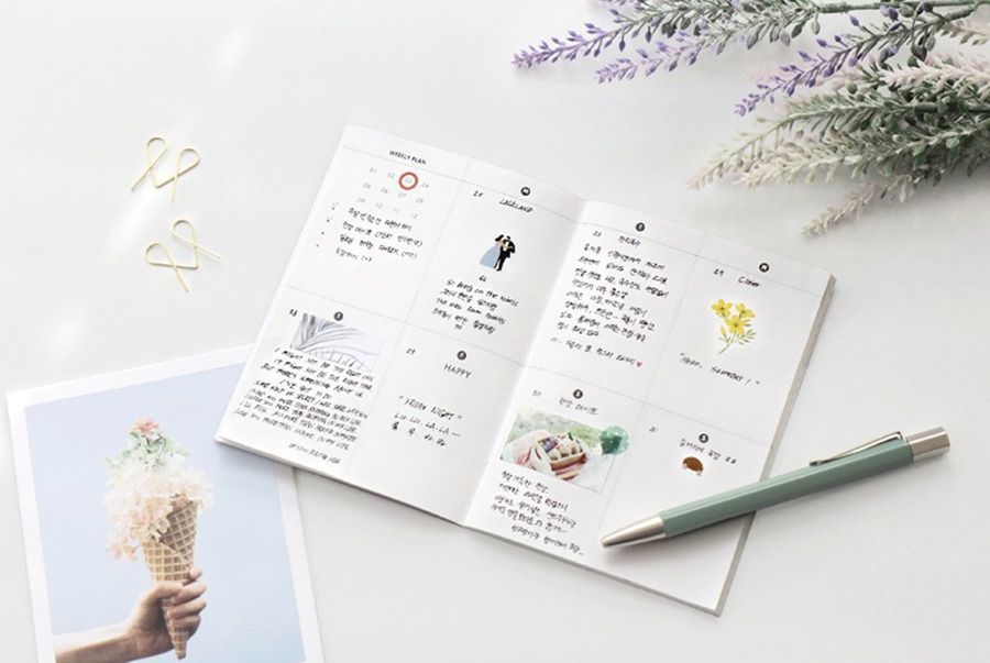 MochiThings: Pattern A6 Weekly Planner v3