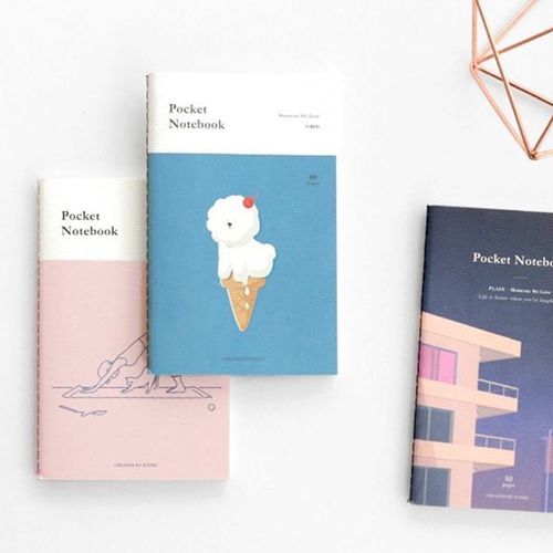 MochiThings: Moments Grid Pocket Notebook