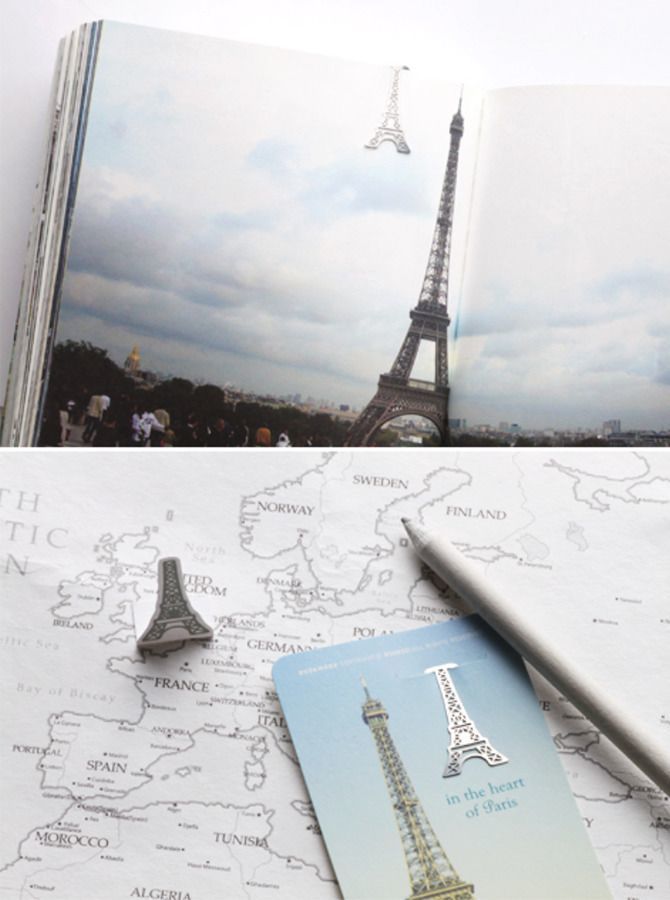 MochiThings: Europe Travel Bookmark