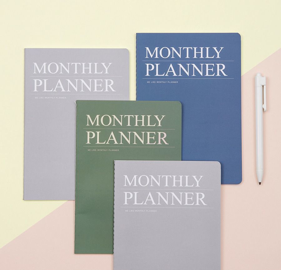 MochiThings: We Like Monthly Planner v1
