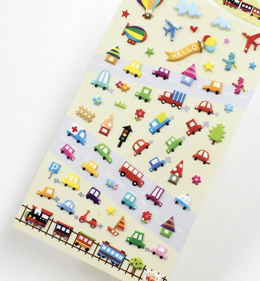 MochiThings: Car Epoxy Deco Sticker