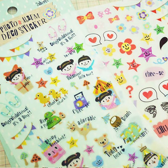 MochiThings: Photo Deco Sticker Set