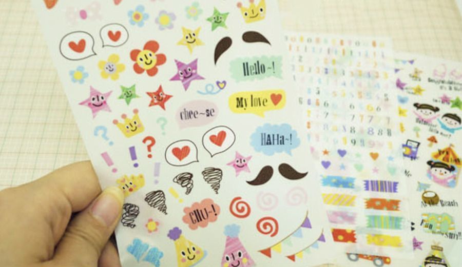 MochiThings: Photo Deco Sticker Set