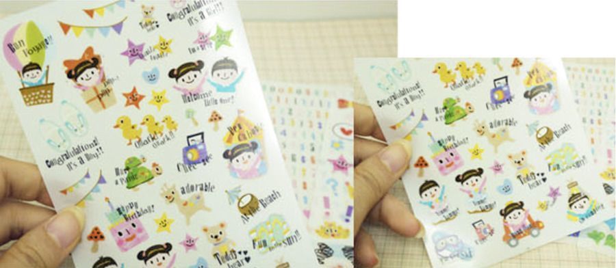 MochiThings: Photo Deco Sticker Set