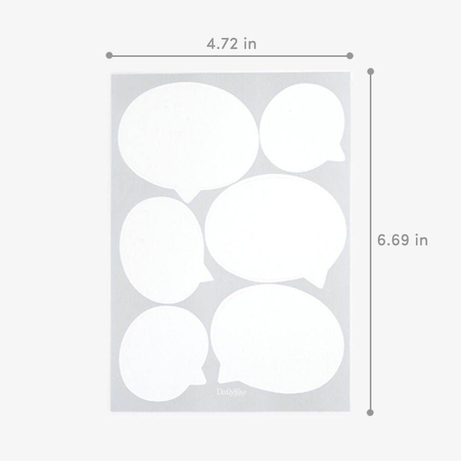 MochiThings: Speech Bubble Label Sticker