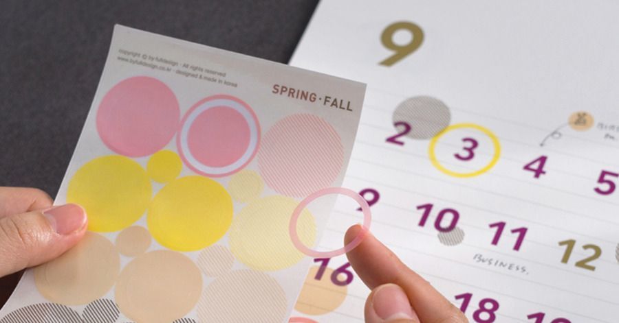 MochiThings: Large Modern Two-in-one Deco Sticker Set