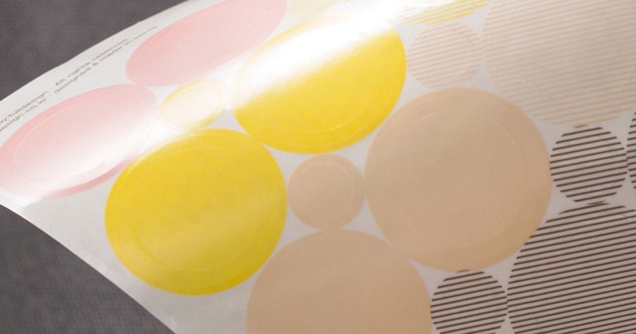 MochiThings: Large Modern Two-in-one Deco Sticker Set