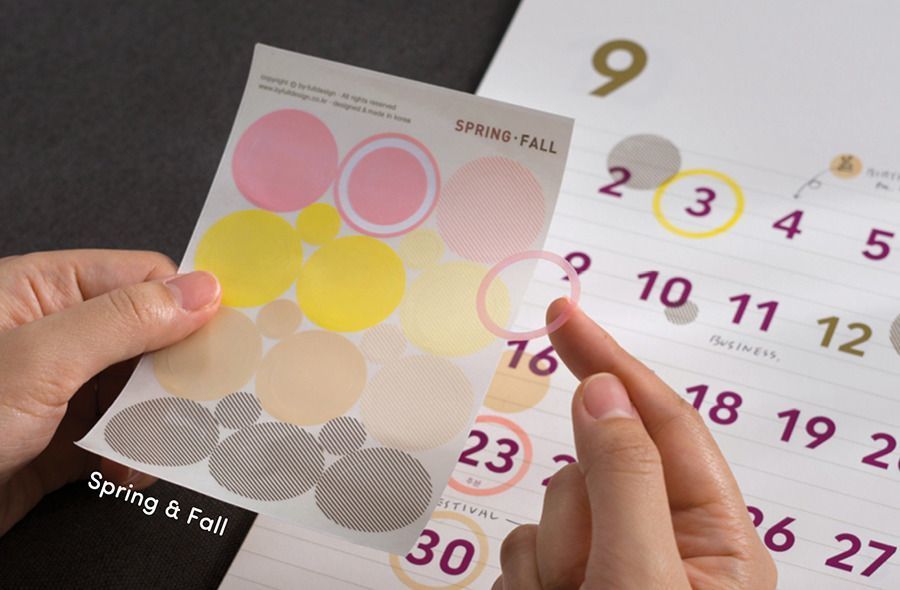 MochiThings: Large Modern Two-in-one Deco Sticker Set