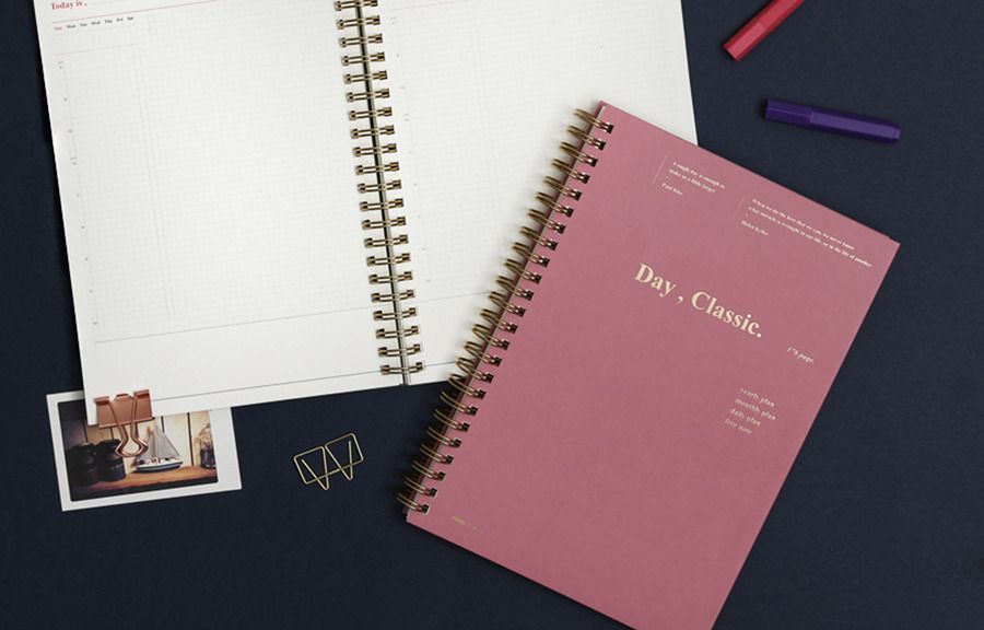 MochiThings: Classic Spiral Daily Planner