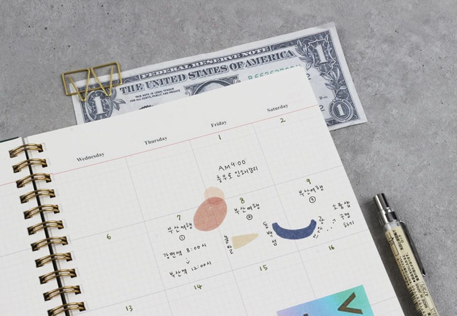 MochiThings: Classic Spiral Daily Planner