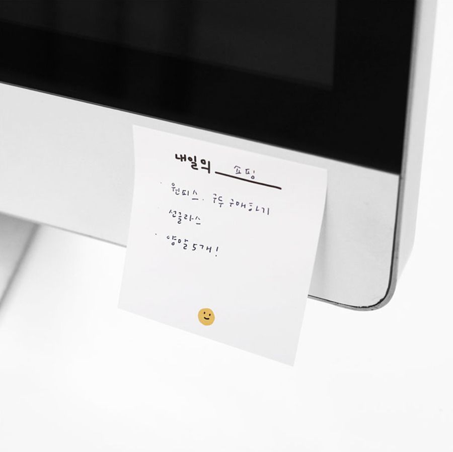 MochiThings: Smile Sticky Note