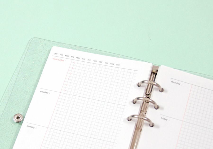 MochiThings: 6 Ring A6 Planner Refill