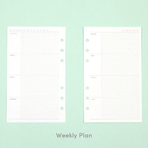 MochiThings: 6 Ring A6 Planner Refill