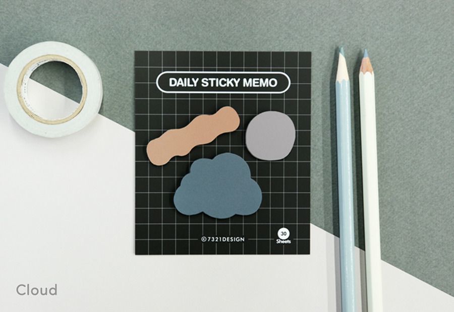 MochiThings: Mini Forest Sticky Note