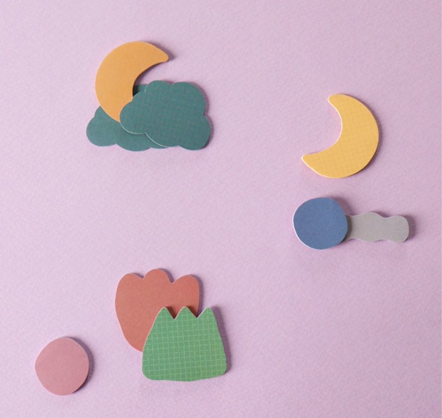 MochiThings: Mini Forest Sticky Note