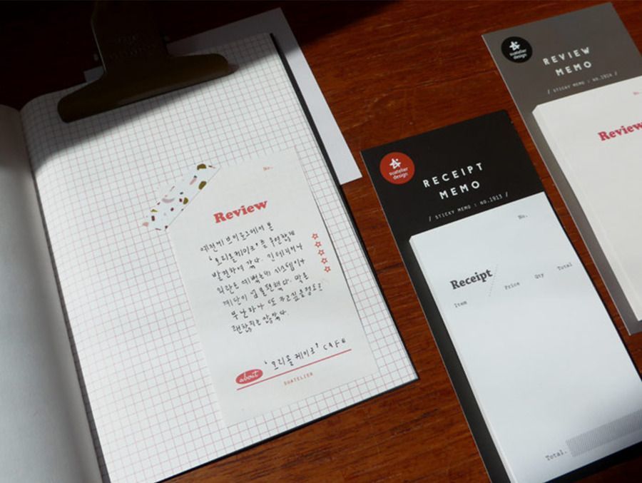 MochiThings: Mini Receipt Sticky Note