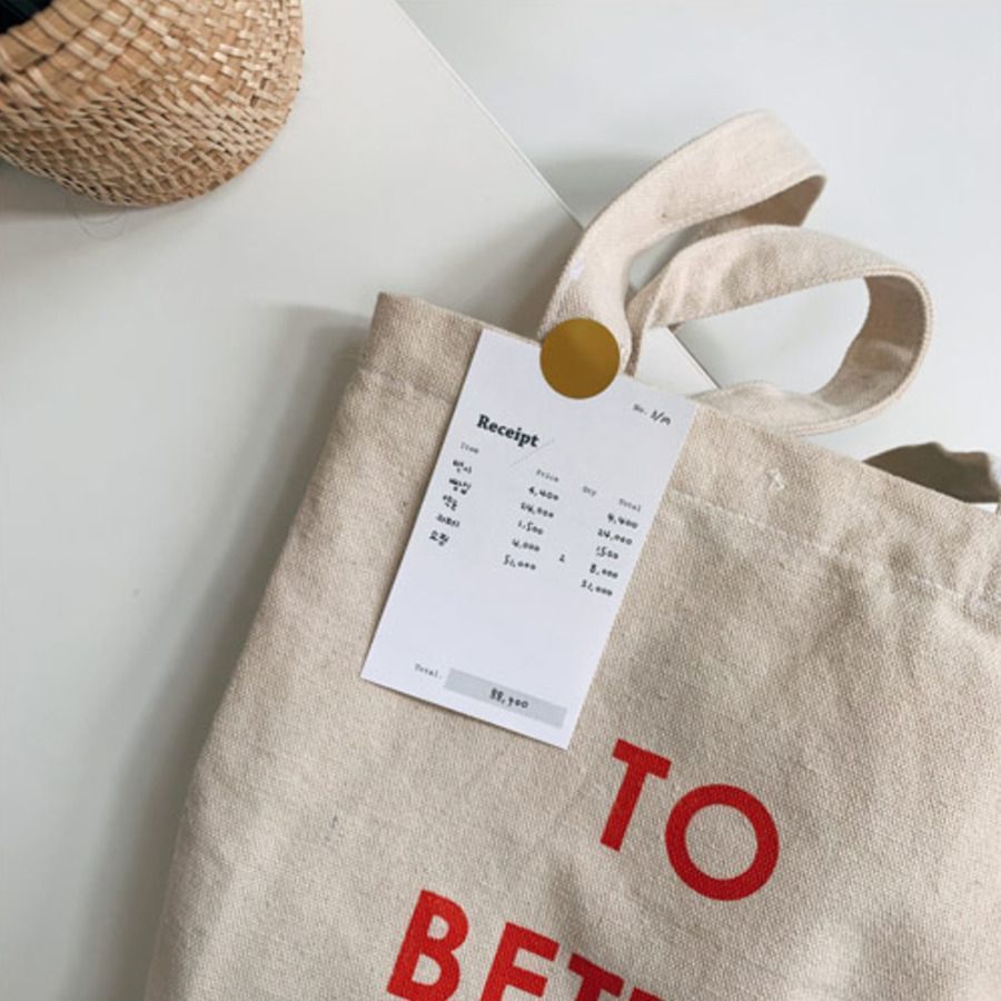 MochiThings: Mini Receipt Sticky Note