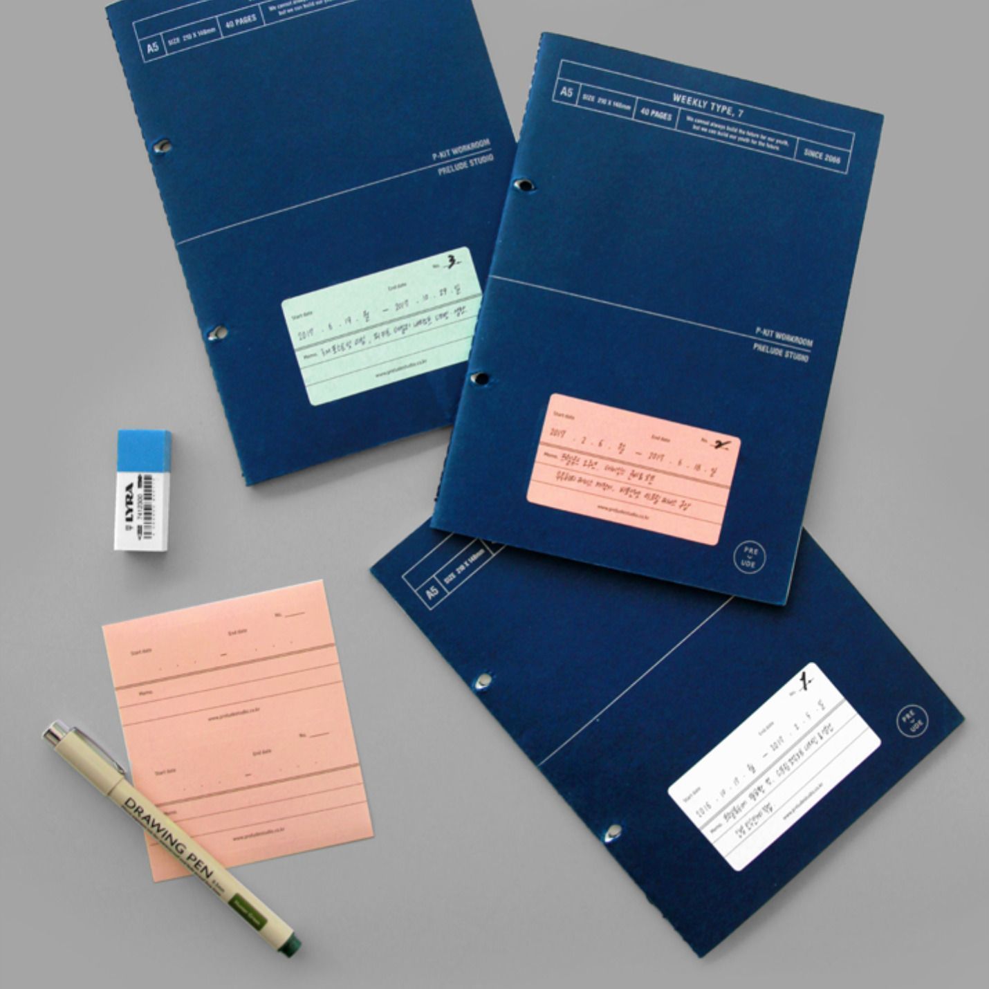 MochiThings: Pastel Date Label Sticker Set