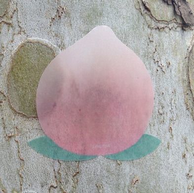 MochiThings: Peach Sticky Note
