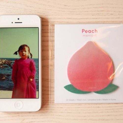 MochiThings: Peach Sticky Note