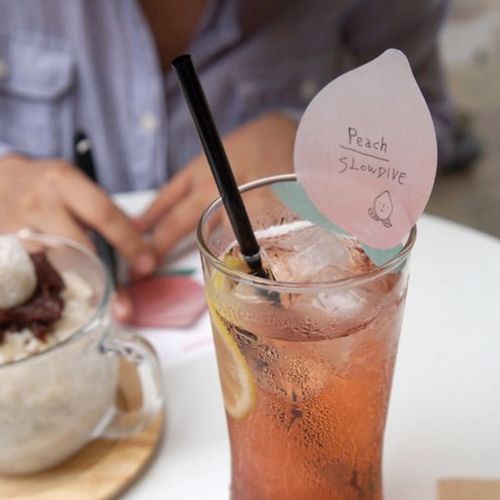 MochiThings: Peach Sticky Note