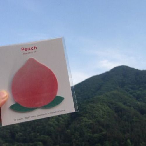 MochiThings: Peach Sticky Note